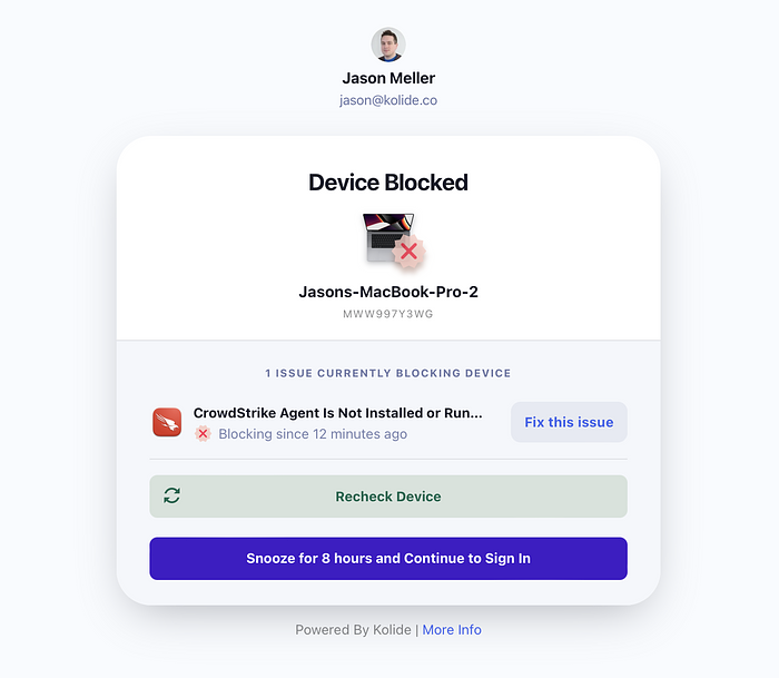 Our New CrowdStrike Falcon Check