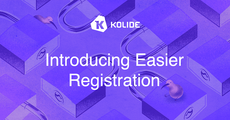 Introducing Easier Registration