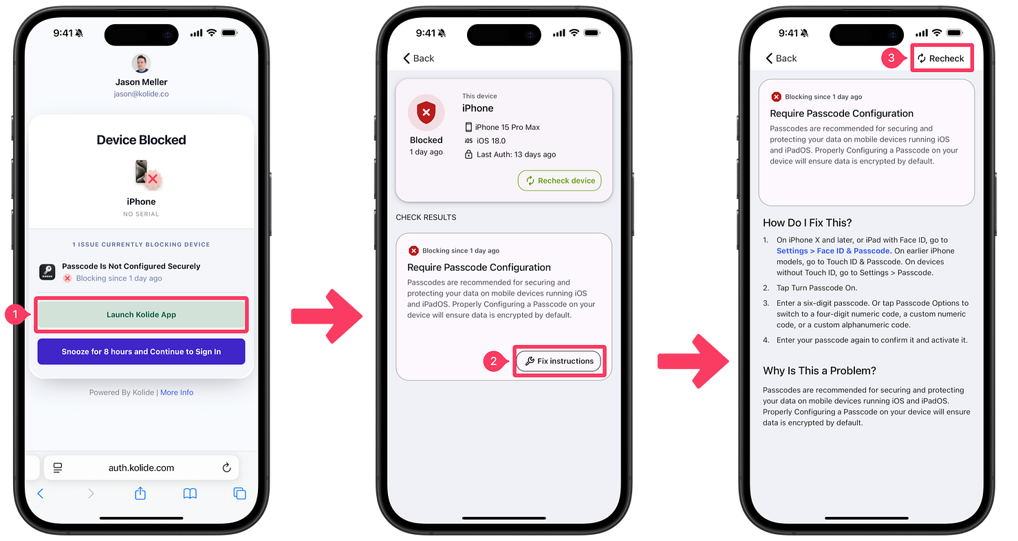Mobile App | Kolide by 1Password